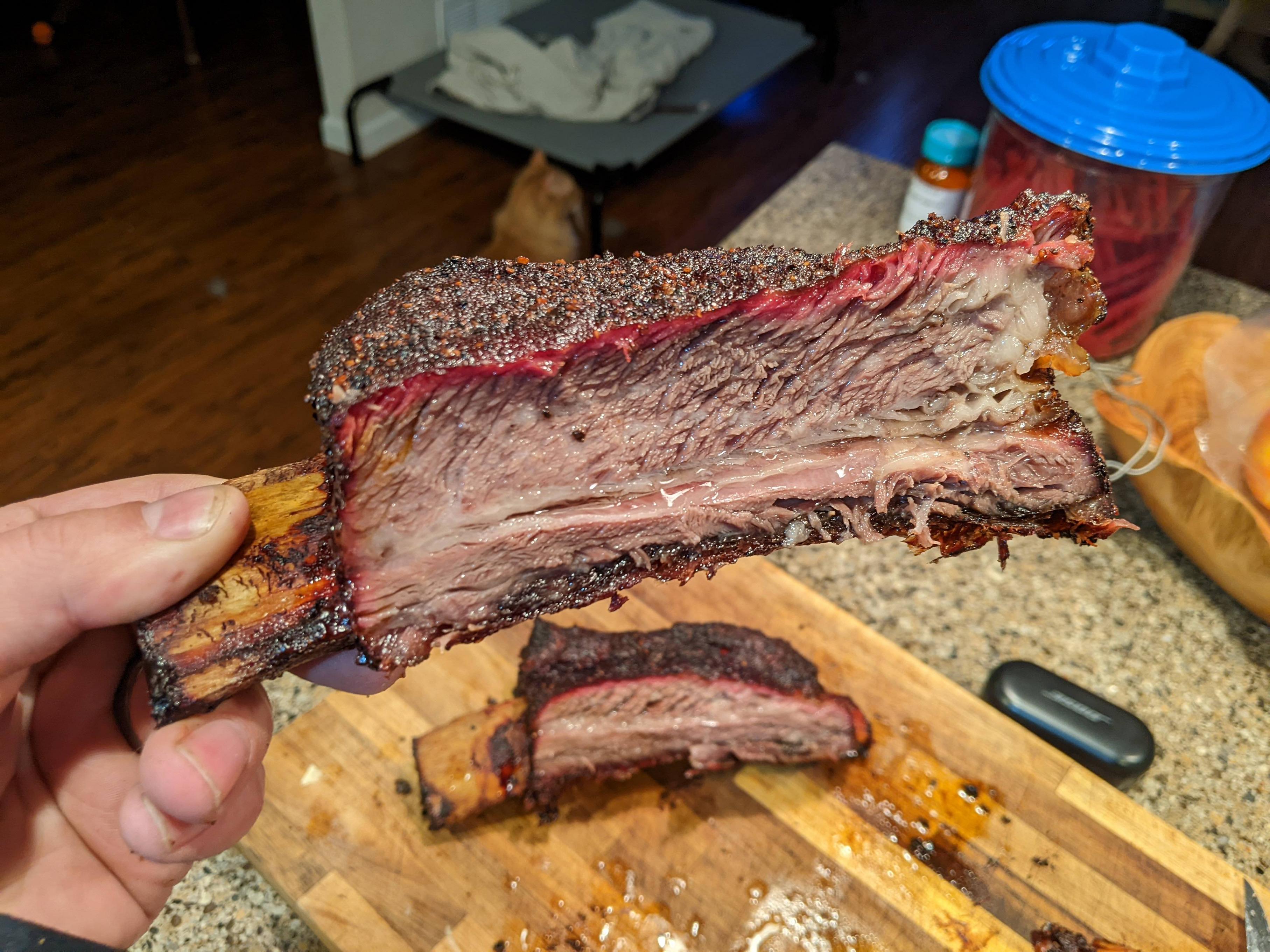 [Homemade] Smoked beef short ribs | Scrolller