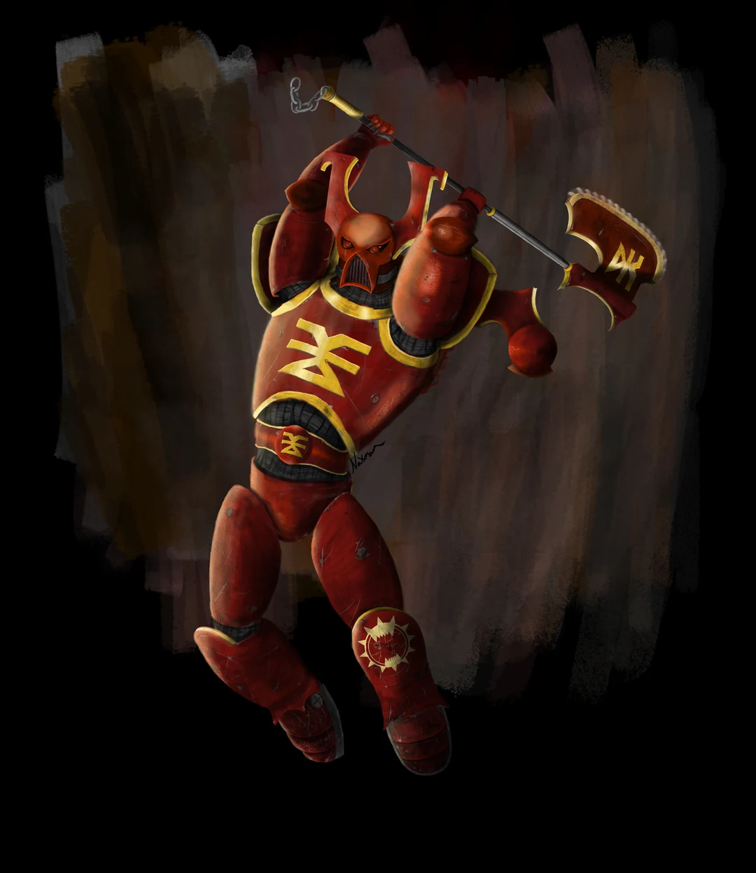 Khorne Berzerker by Noxman (me) (OC) | Scrolller