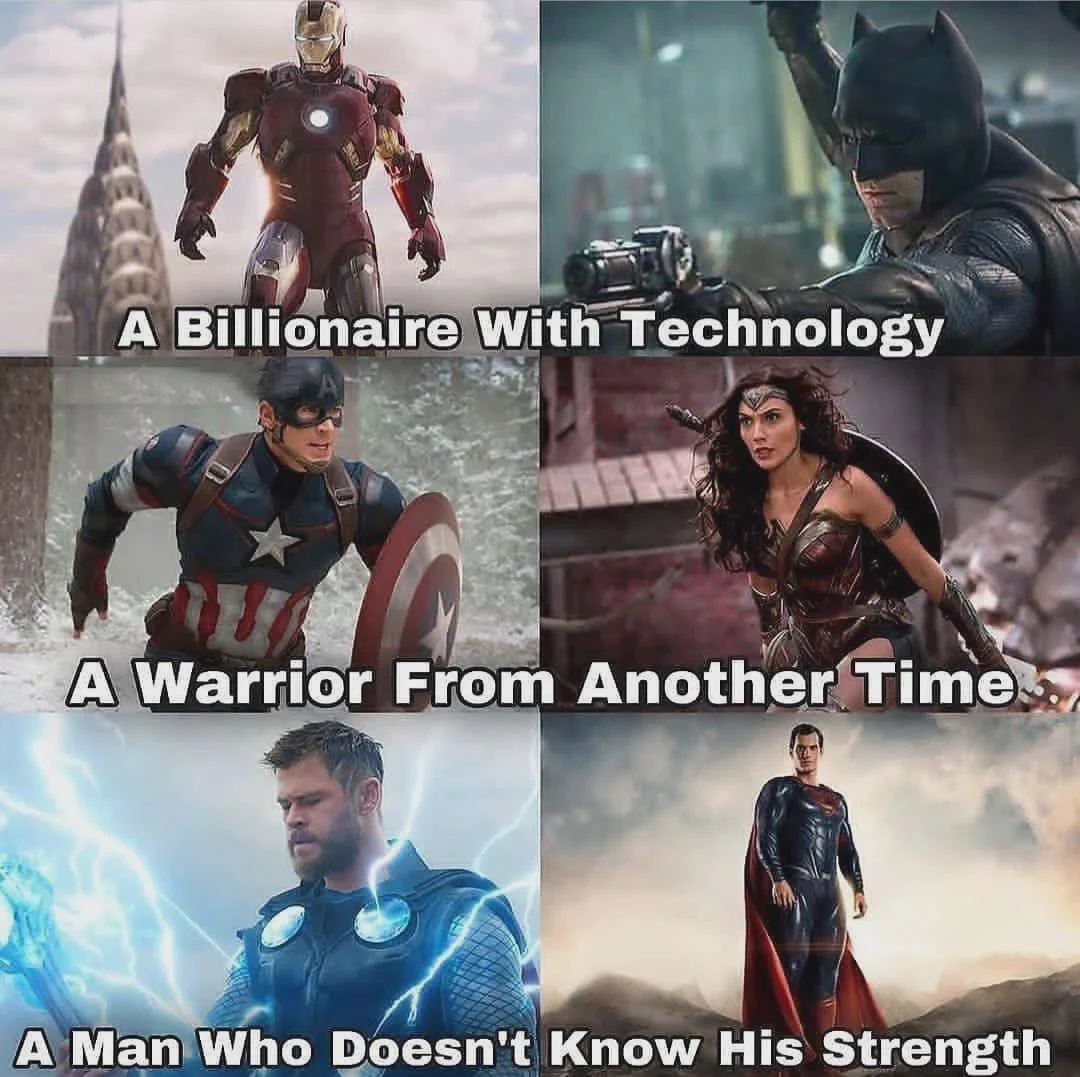 Similarities in marvel and dc Superheroes !!! | Scrolller