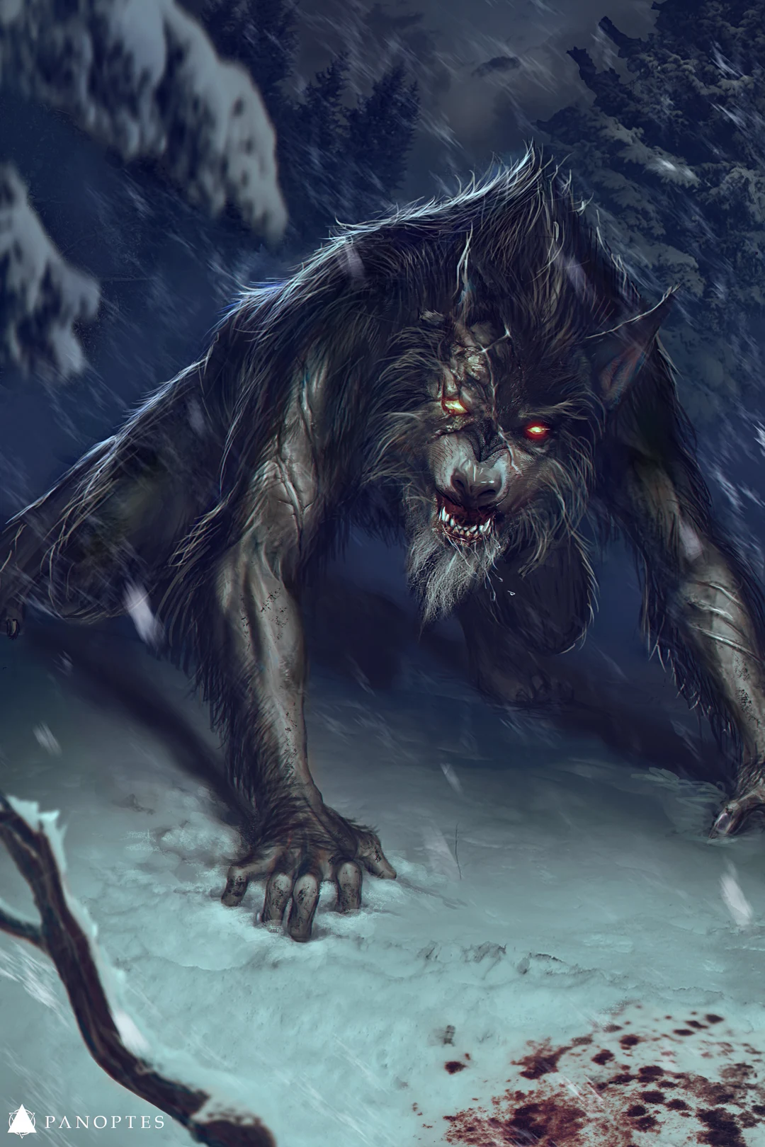 Venerated Werewolf by Ainur Salimova | Scrolller
