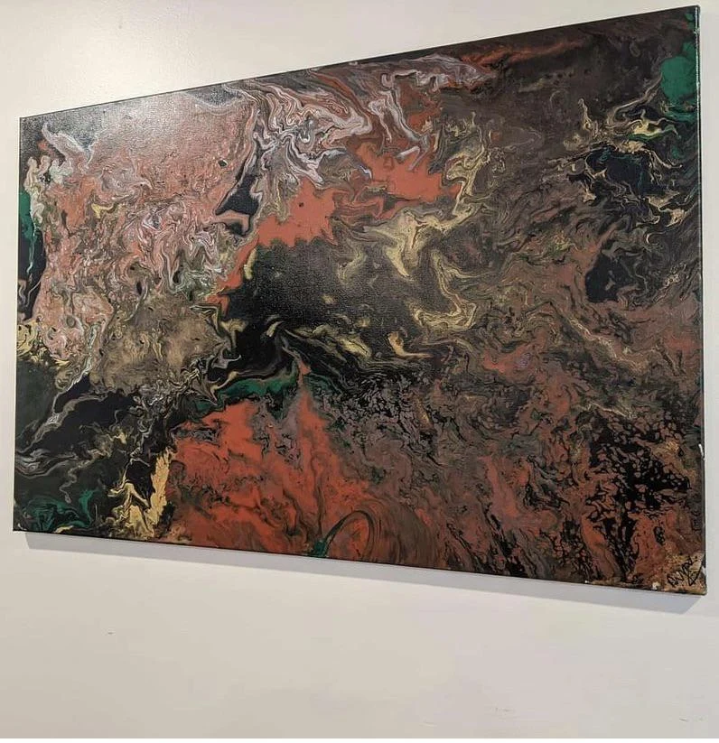 Muddy Soles, airadlyric, Acrylic, 2020 | Scrolller