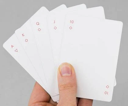 White playing cards | Scrolller