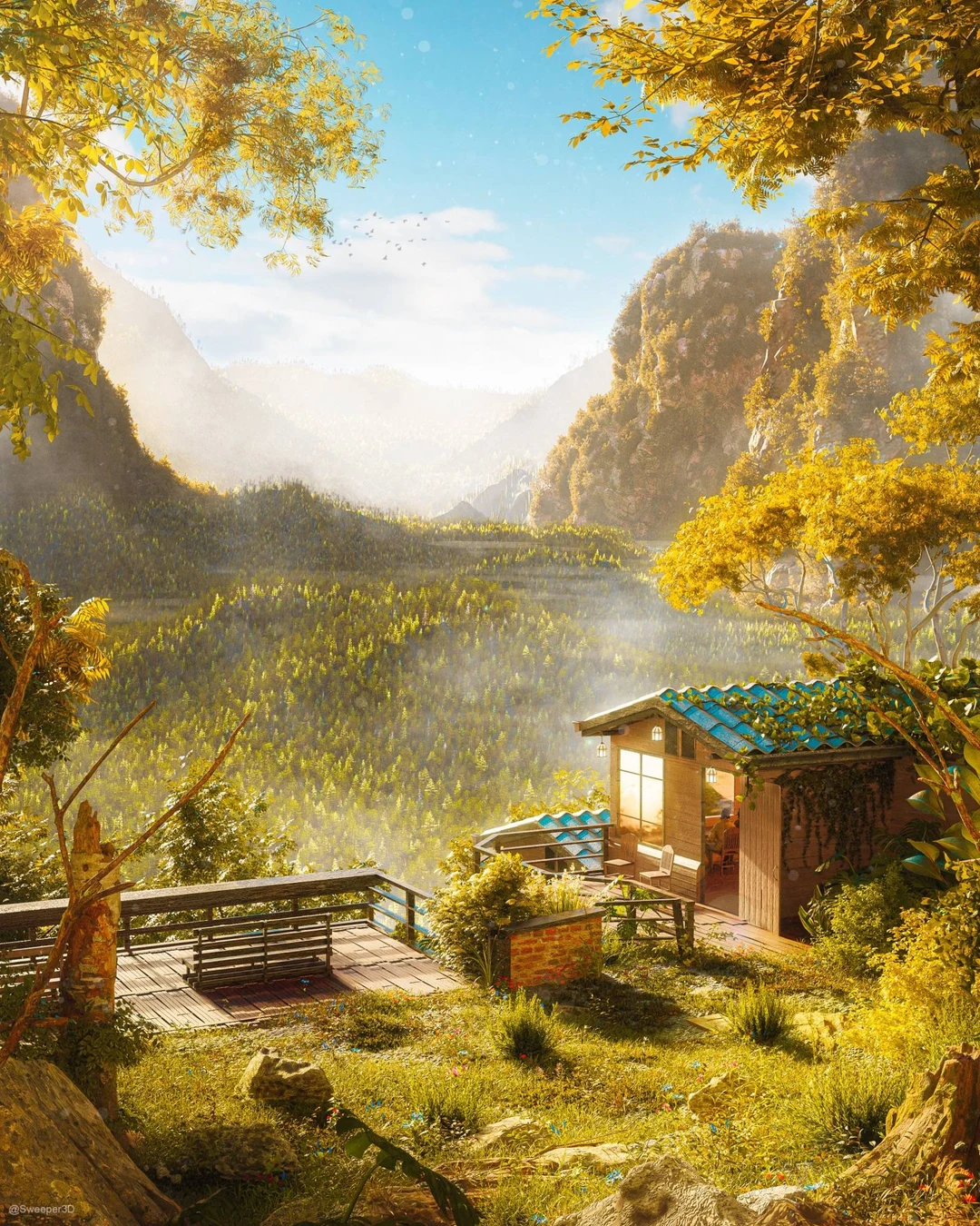 Lookout, by Sweeper3D | Scrolller