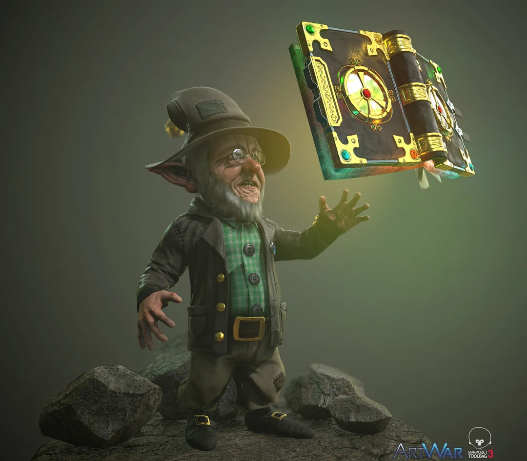 Gnome Savior by Manu Dorado | Scrolller