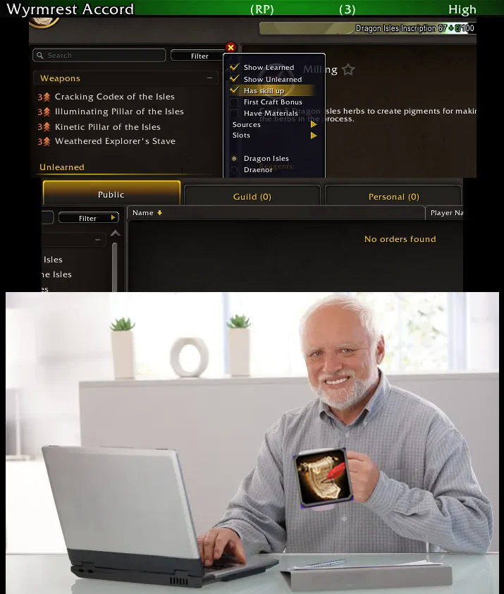 Boy do I love the new crafting system! | Scrolller