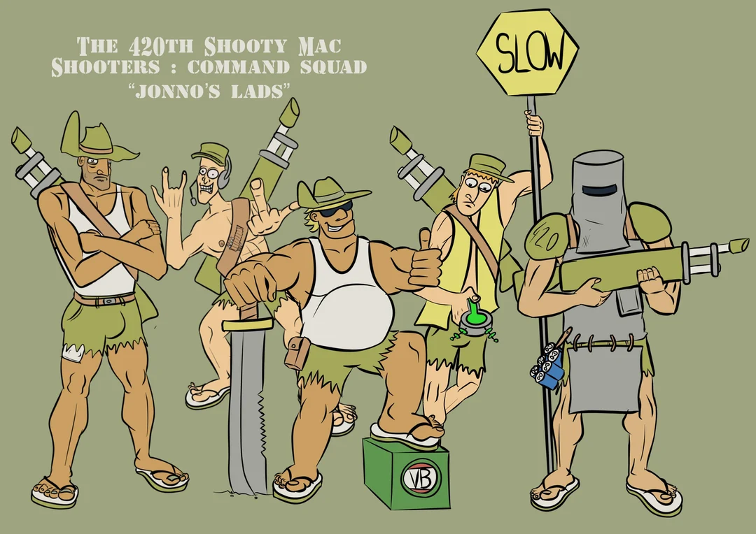Shooty Mac Shooters Command Squad | Scrolller
