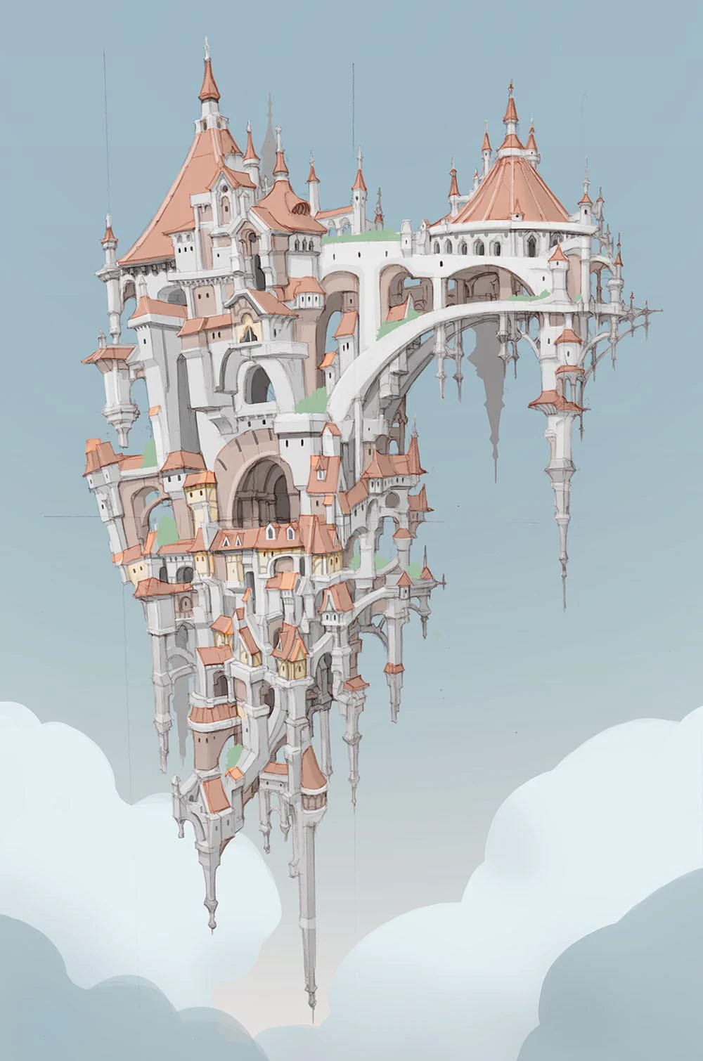 Hemi House_01 by artist min seub Jung | Scrolller