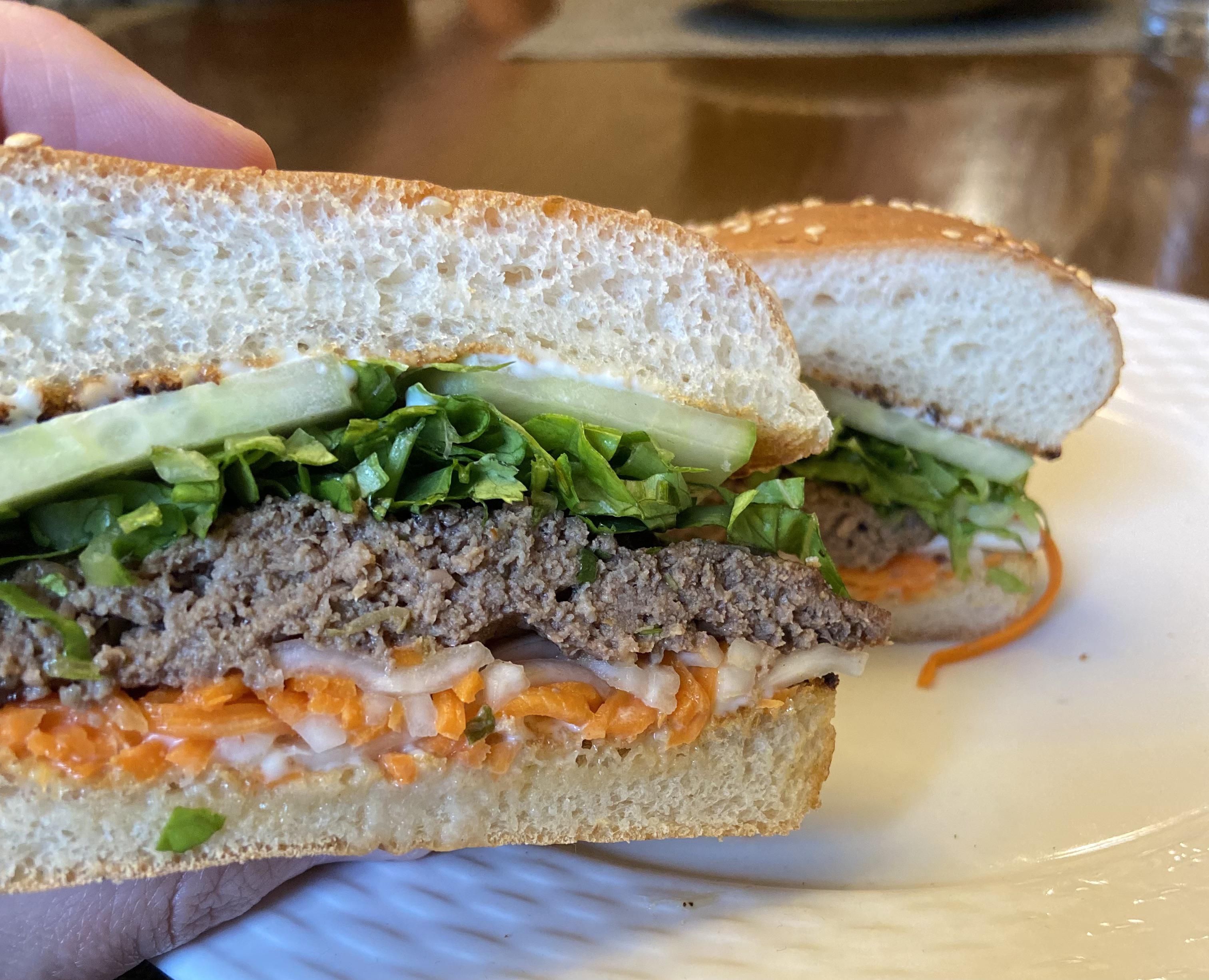 Banh Mi Inspired Burger Scrolller