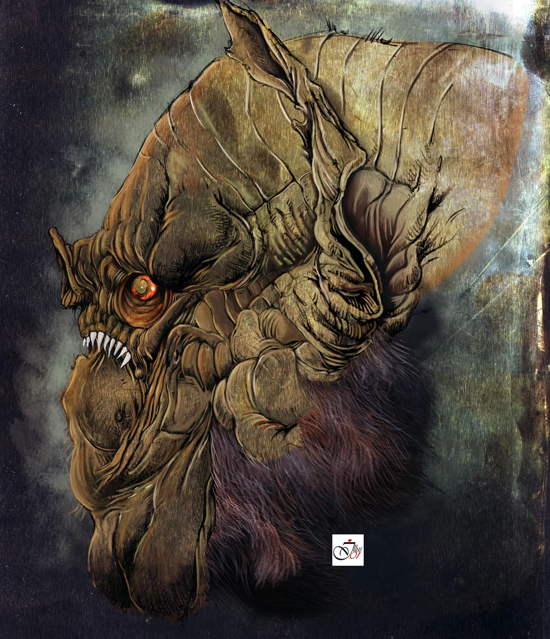 [OC] Bat Creature Portrait / Created by me | Scrolller