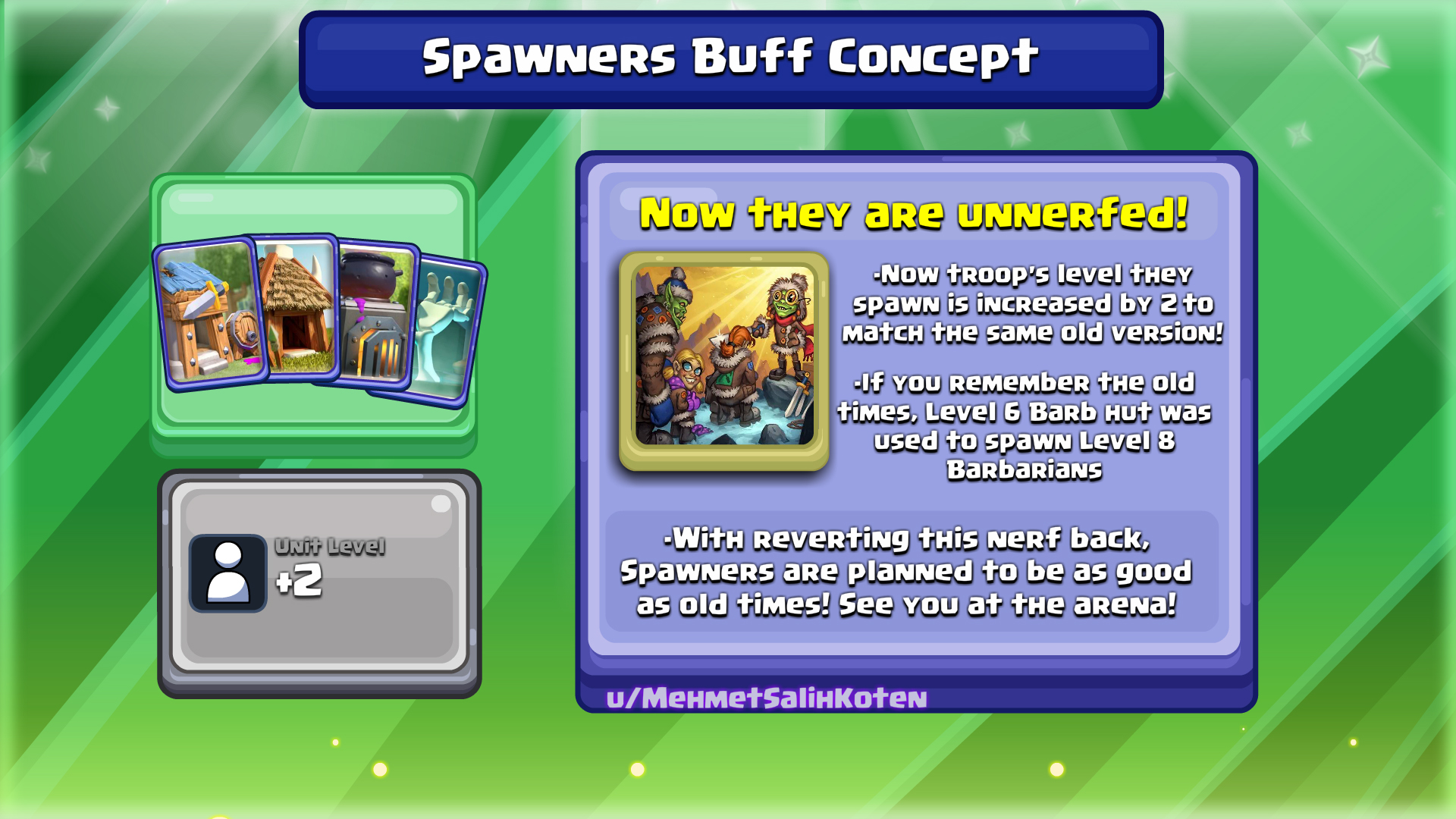 Spawners Buff Concept | Scrolller