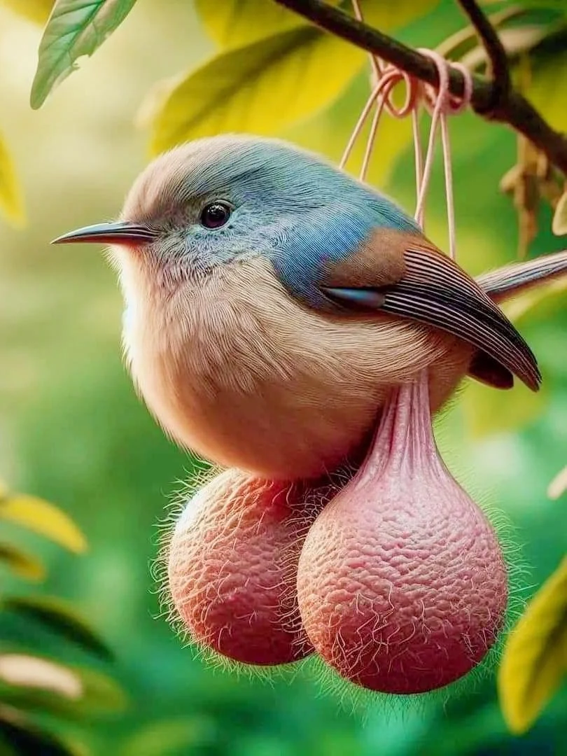 Its a bird, but it has balls. | Scrolller