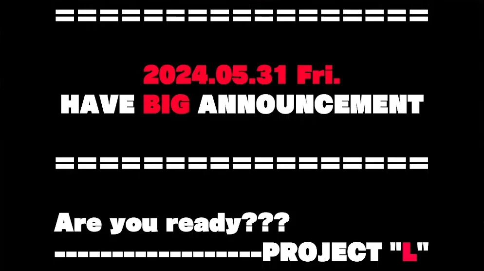 Takane Lui Big announcement Project "L" reveal on the 31st | Scrolller