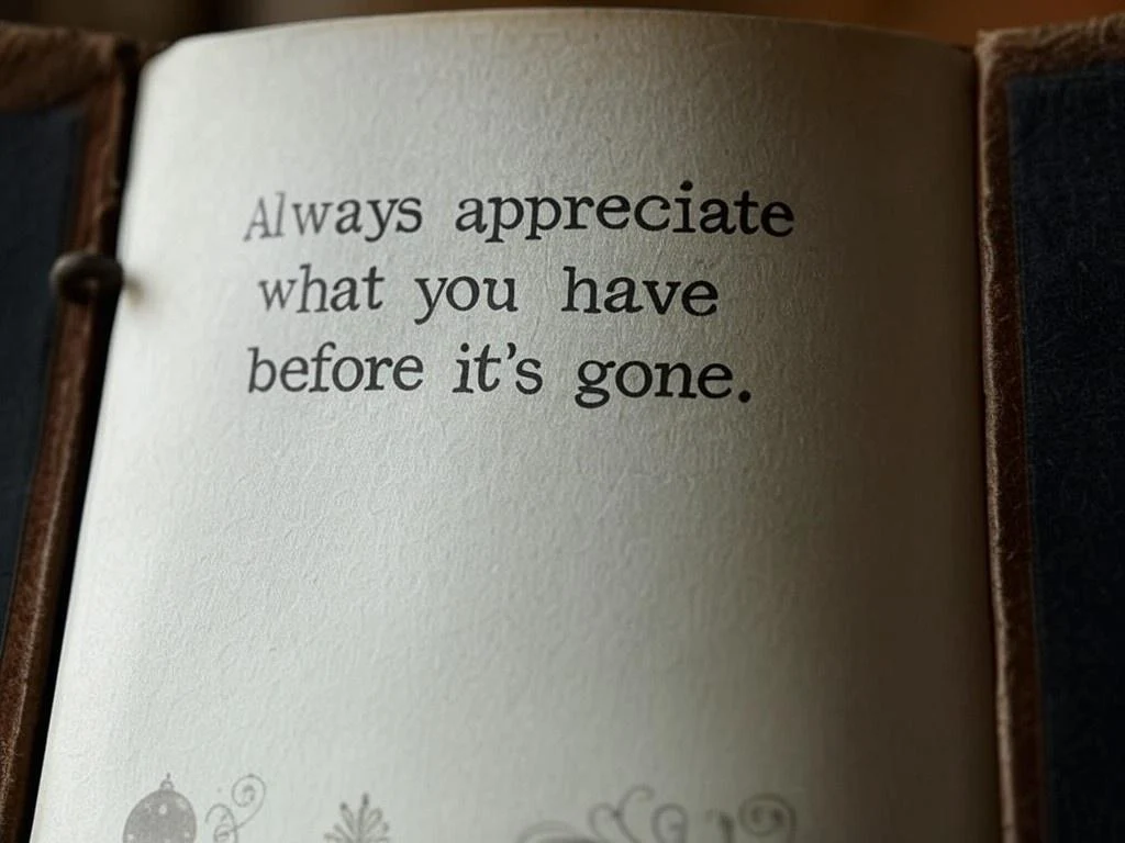 "Always appreciate what you have before it's gone." | Scrolller