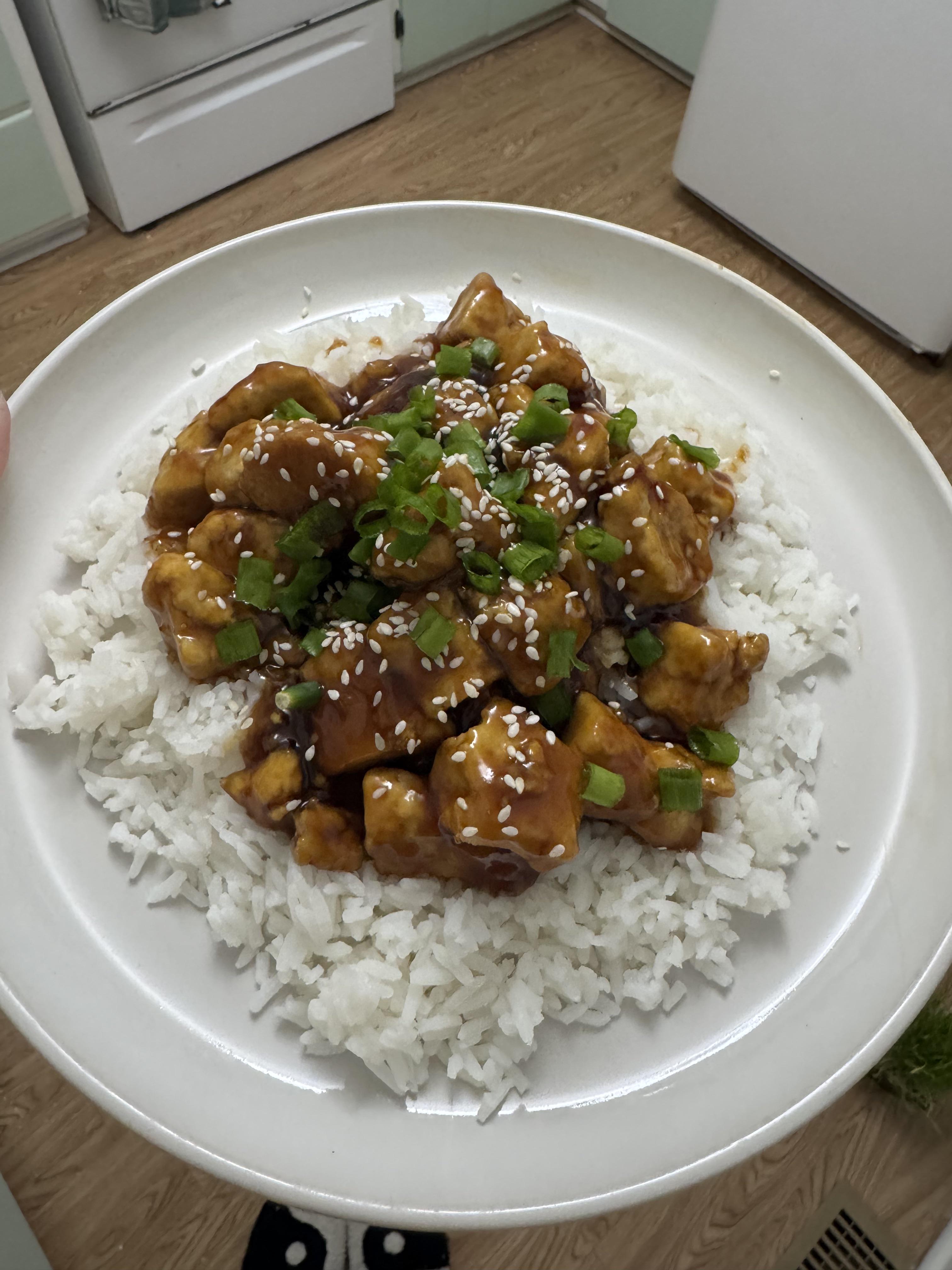 Teriyaki tofu [homemade] | Scrolller