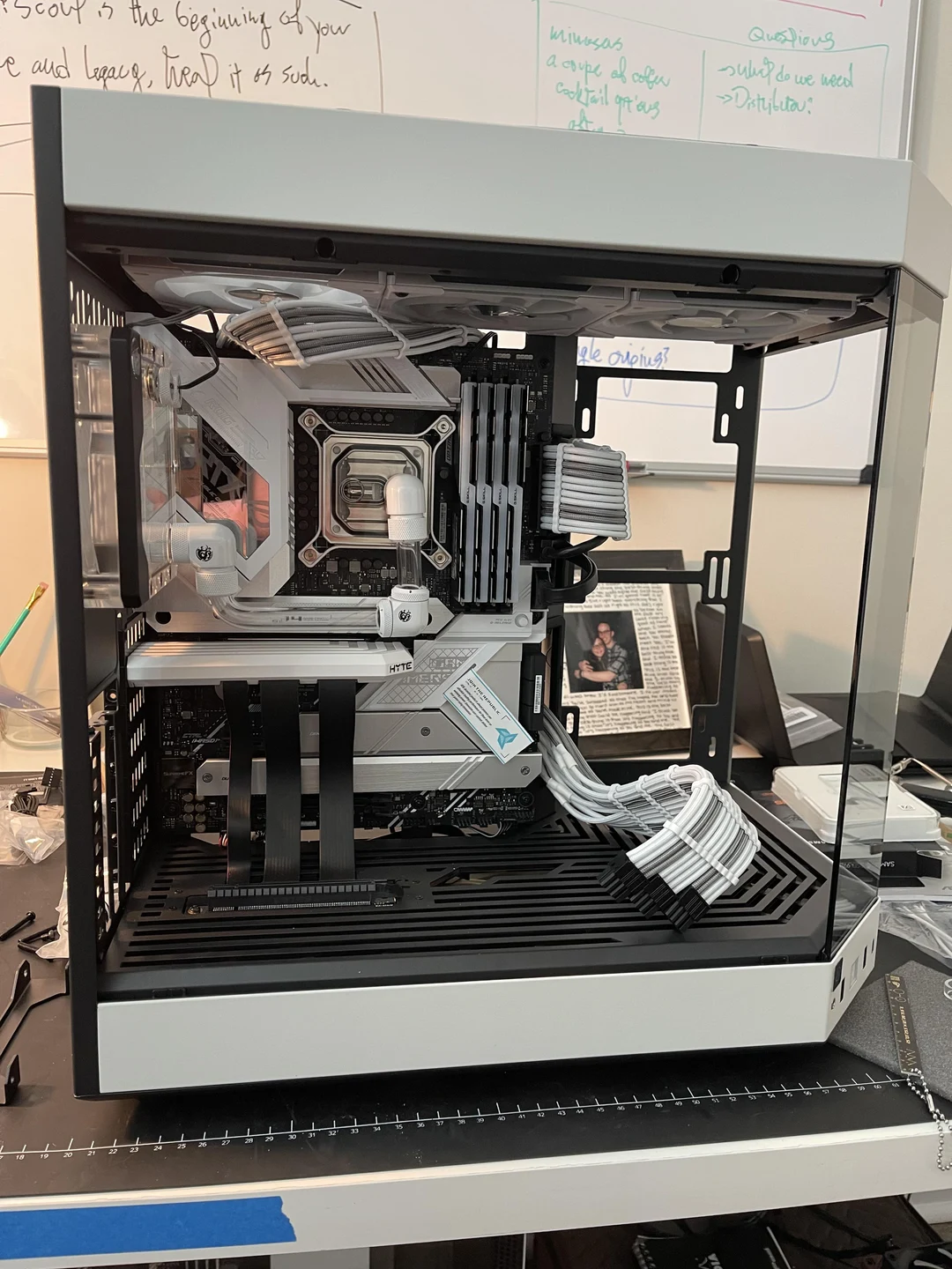 Working on my first loop. I’m using the bitspower AML fittings for some of the 90’s, is it ...