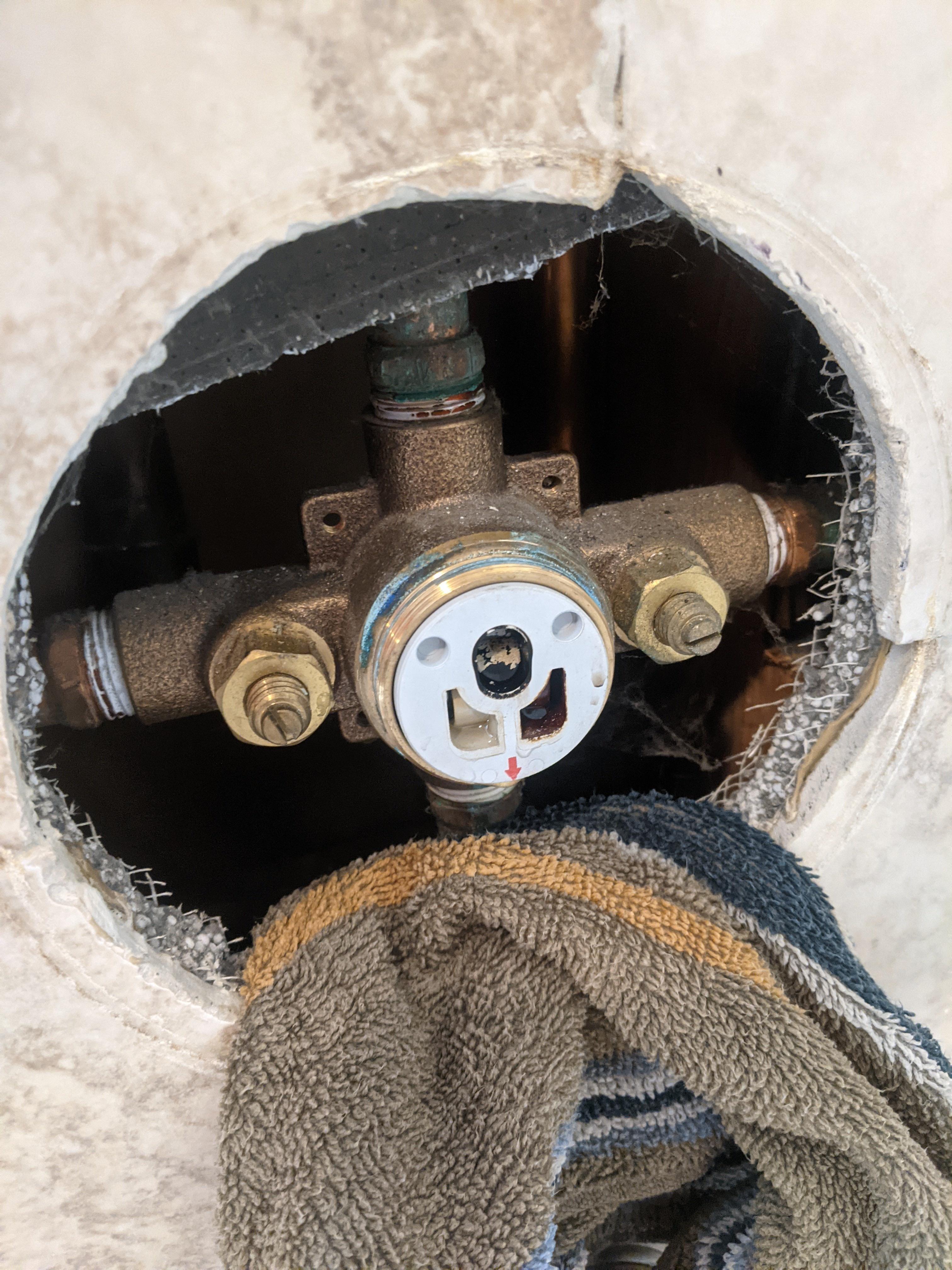 Shower Cartridge Replacement Help. Any Help would be much appreciated. No manufacturer listed ...