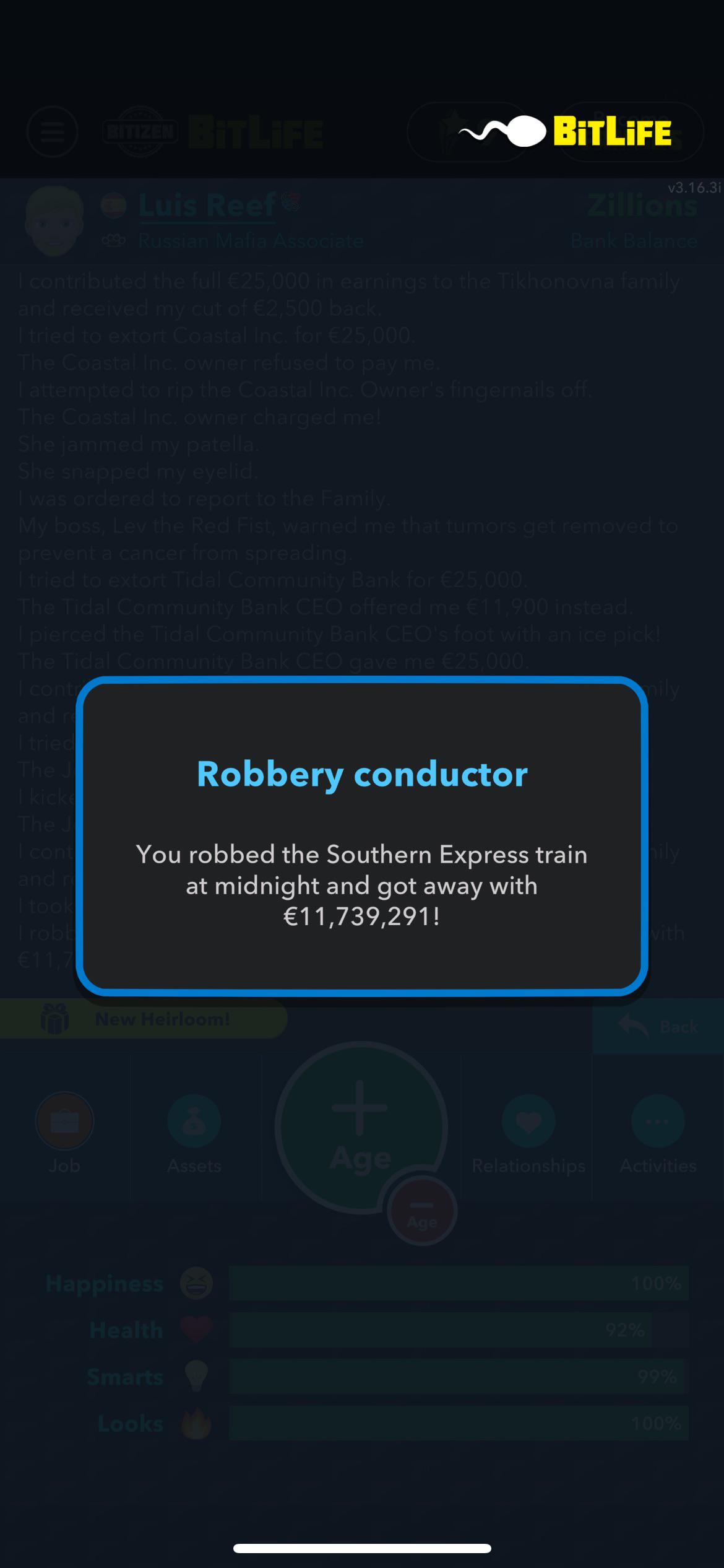 Finally robbed a train | Scrolller
