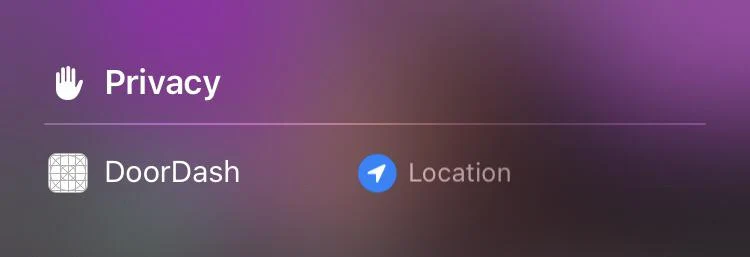 why does my phone say doordash is using my location when i have deleted the app | Scrolller
