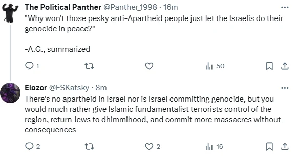 Zionist says opposing genocide is actually violence | Scrolller