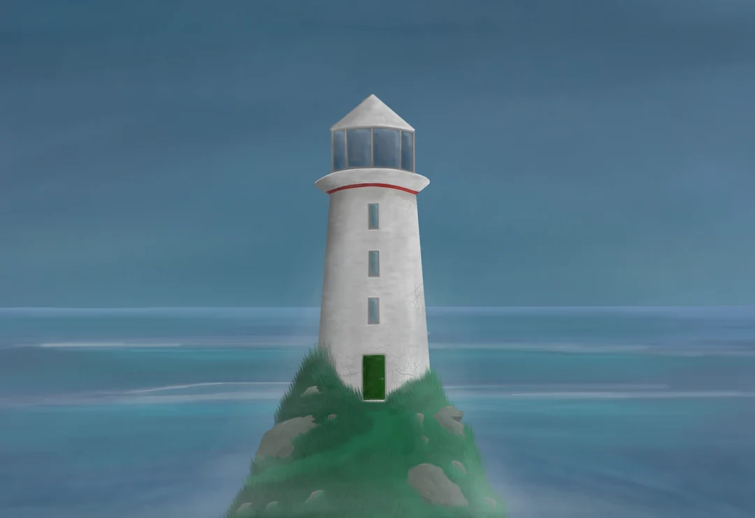 The Lighthouse, Me (Dat_Peep), Digital 2D, 2023 | Scrolller