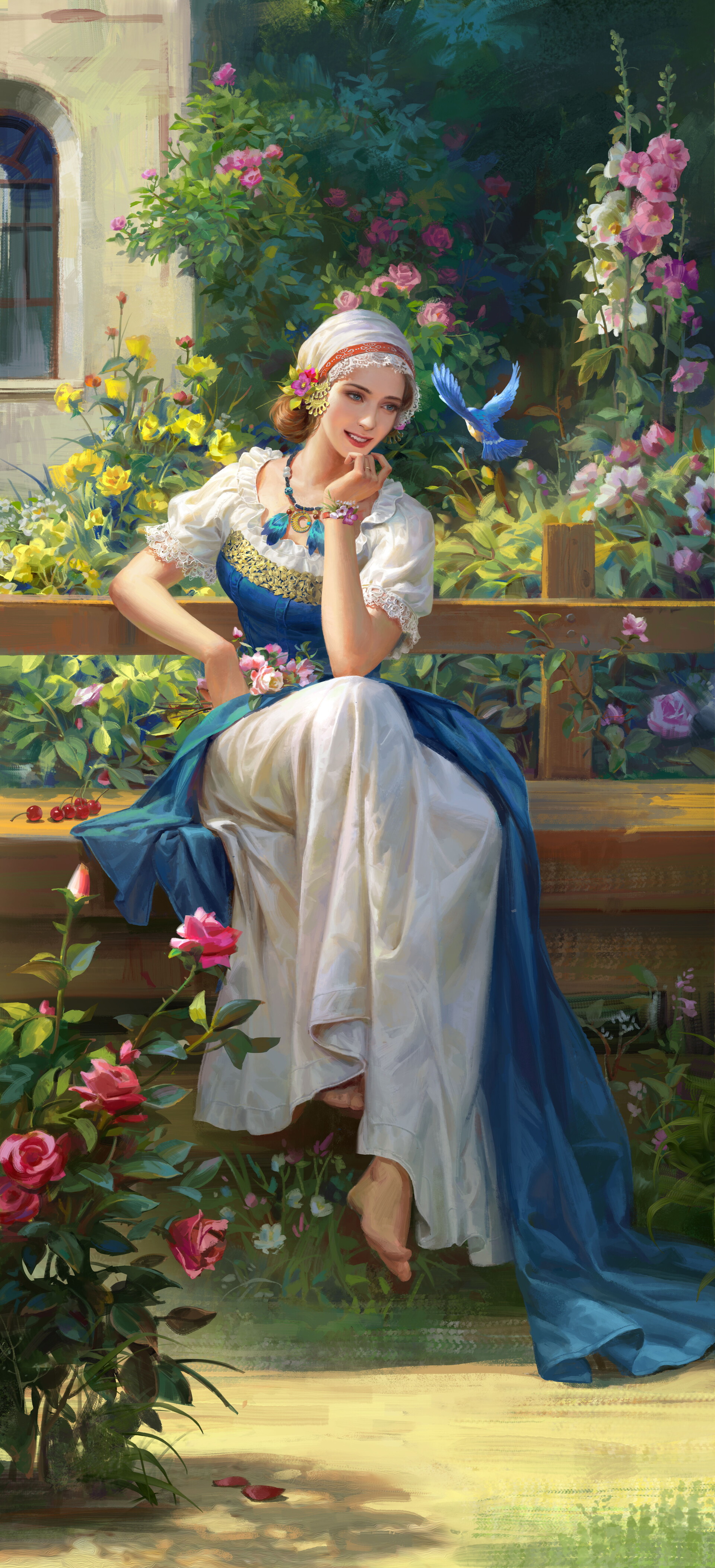 Medieval Woman by Xiao | Scrolller