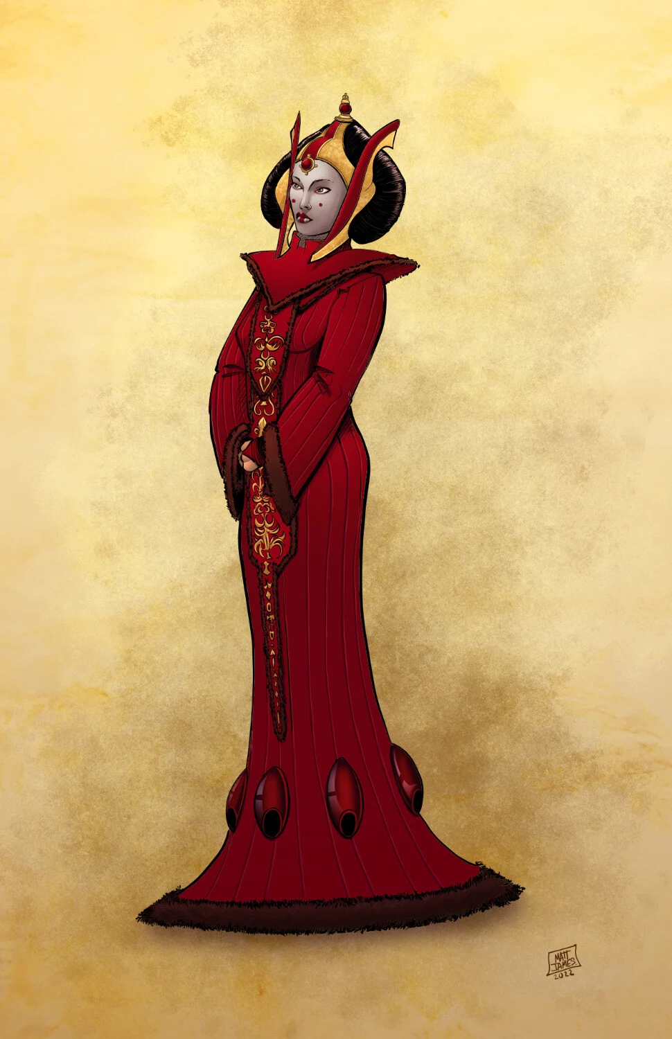 Padme Amidala by Matt James | Scrolller