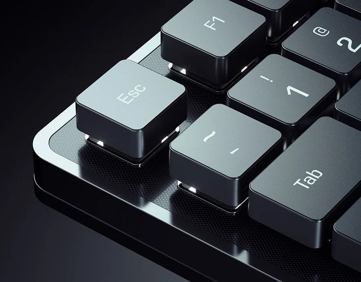 Low profile, flat, squared keycaps | Scrolller