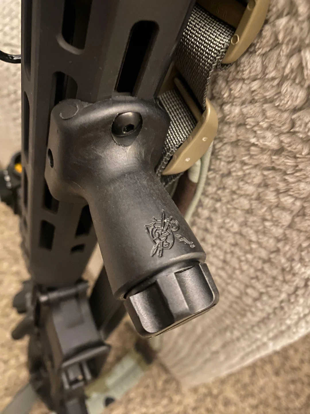 Discover more like Ar15: Anybody else like these super stubby Knight’s grips as much as I do ...