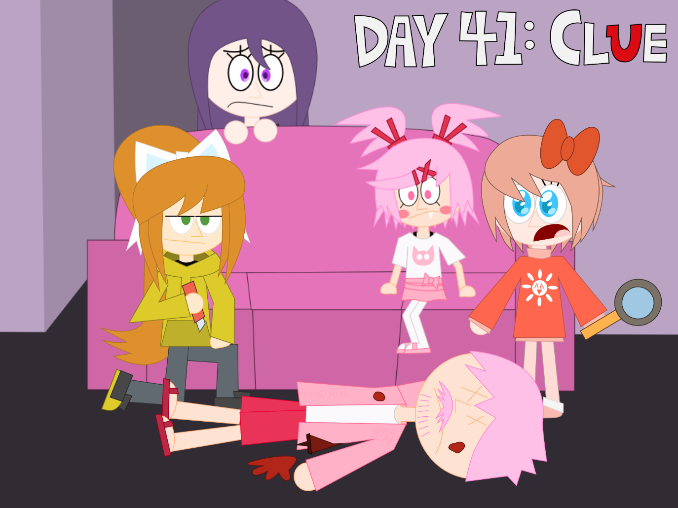 Dailyori Drawing Day 41: Clue | Scrolller