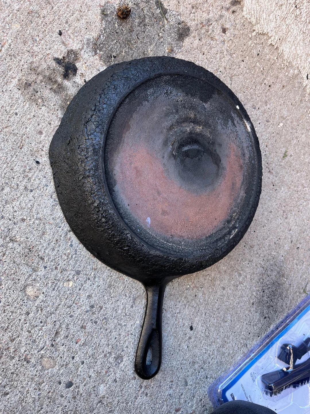 Discover more like Castiron: Any recommendations on getting this burnt on crud off this pan ...