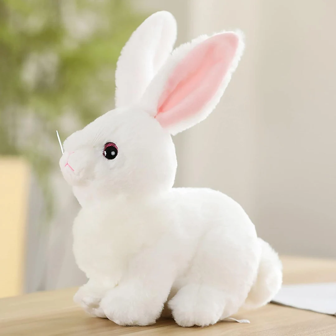White rabbit plush | Scrolller