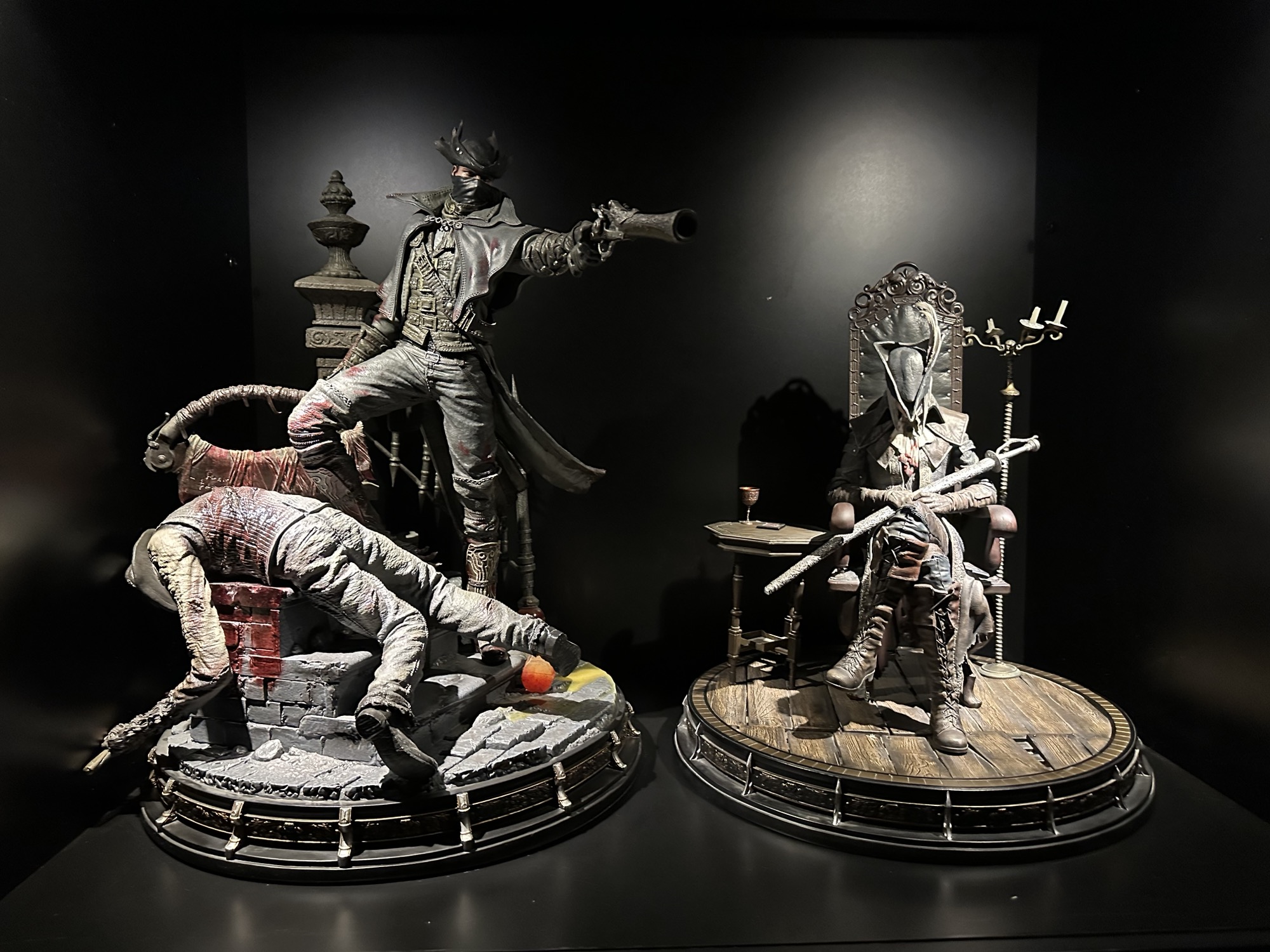 My Hunter & Lady Maria statues | Scrolller