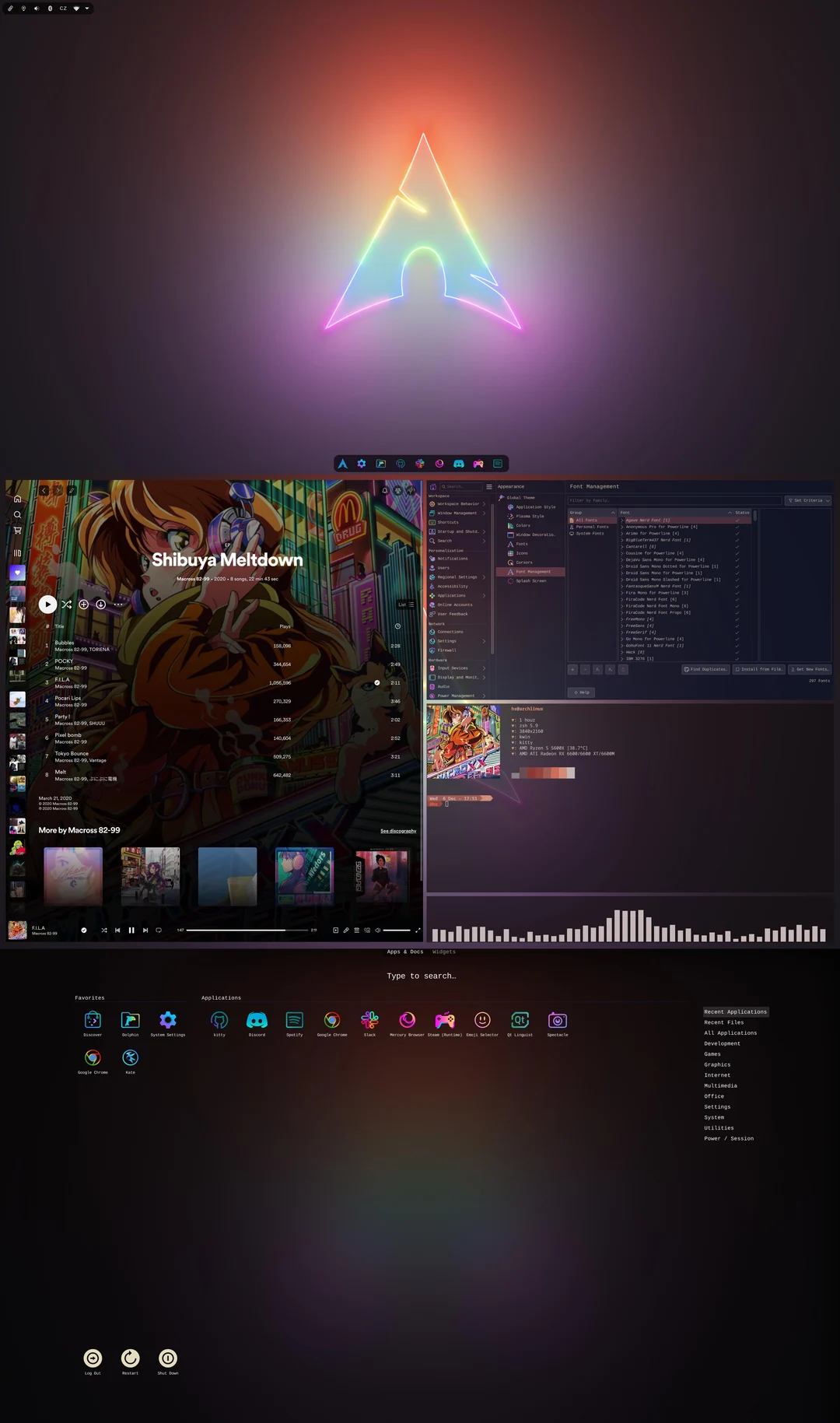 [KDE Plasma] neon for my second rice | Scrolller