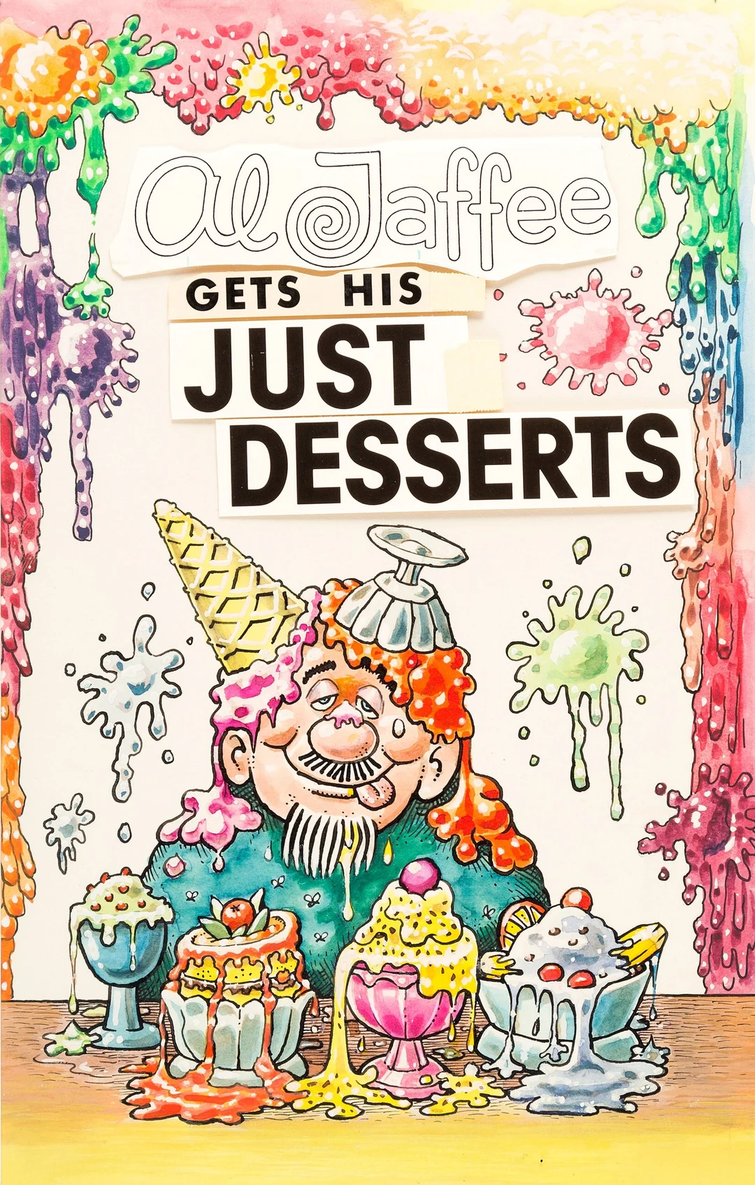 Al Jaffee Gets His Just Desserts cover art by Al Jaffee (RIP) | Scrolller