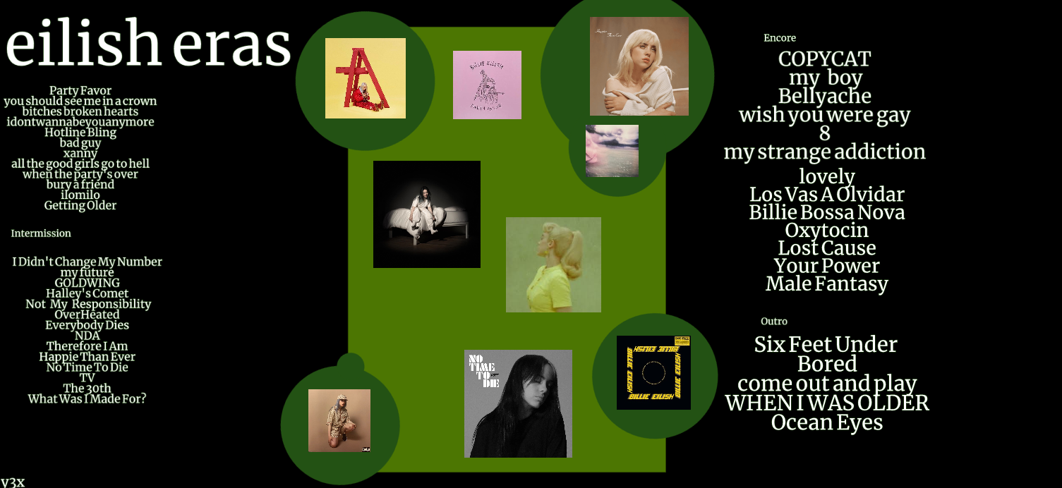eilish eras | Scrolller