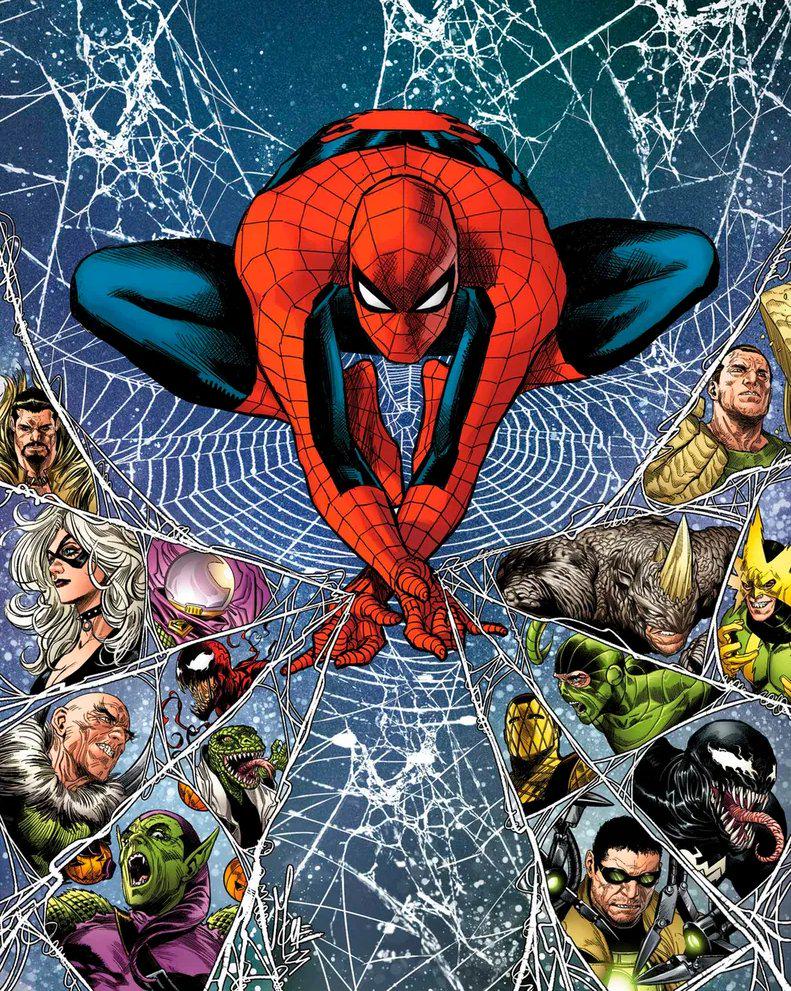 Spider-Man's web of villains by Marco Checcetto | Scrolller