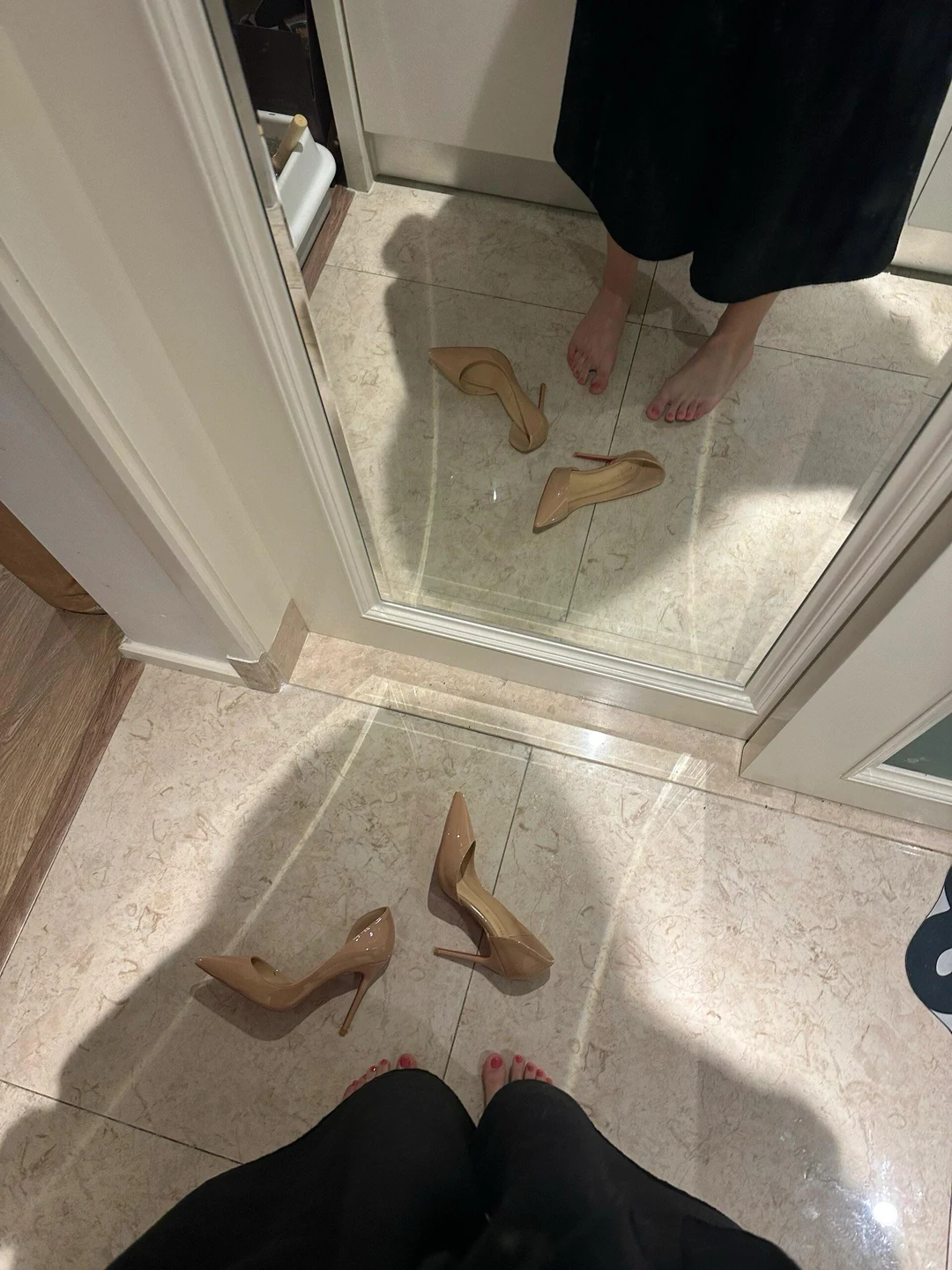 Like stealing mom's high heels. | Scrolller