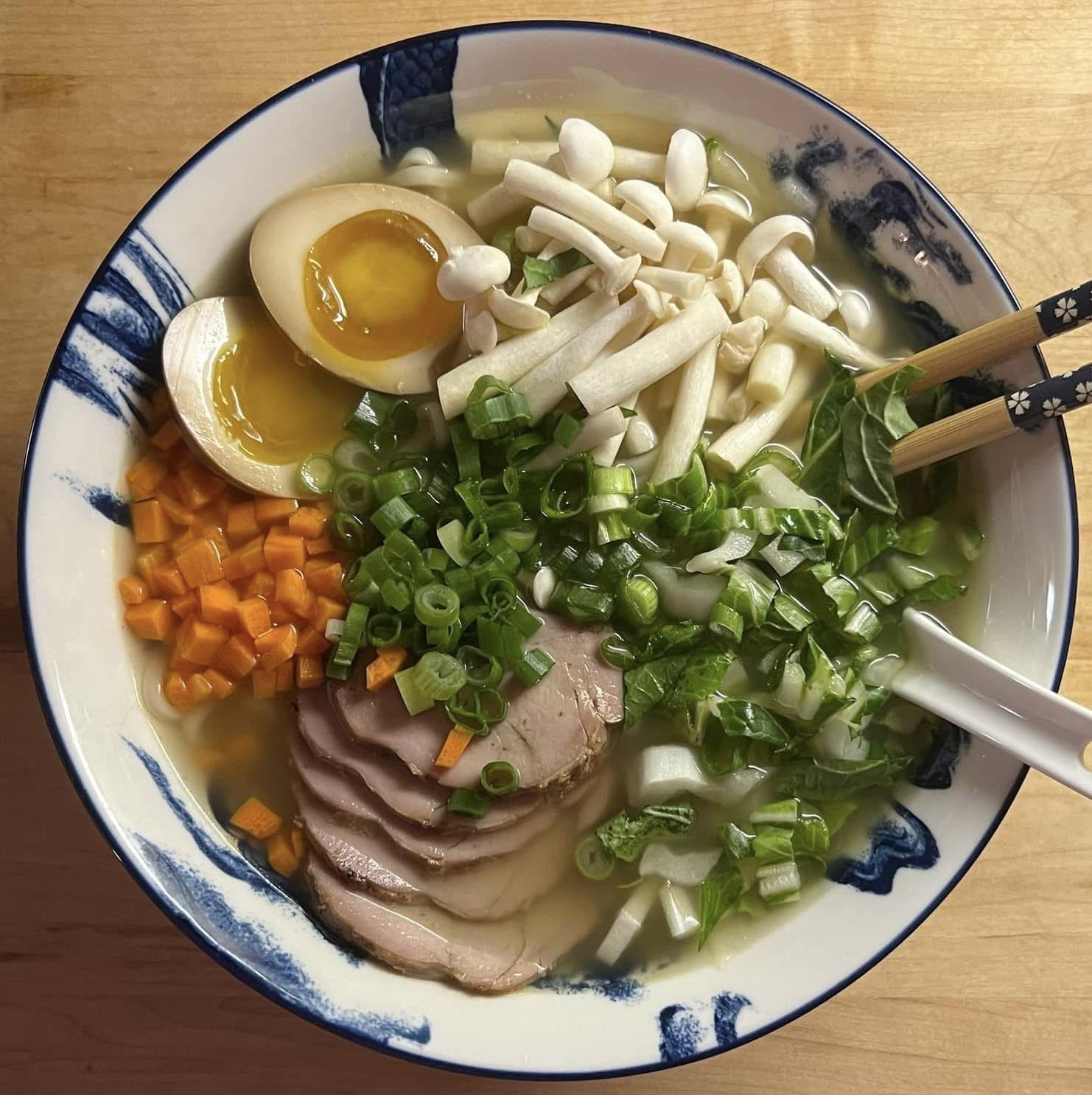 Homemade]” ramen, second attempt - now with jammy shoyu eggs | Scrolller