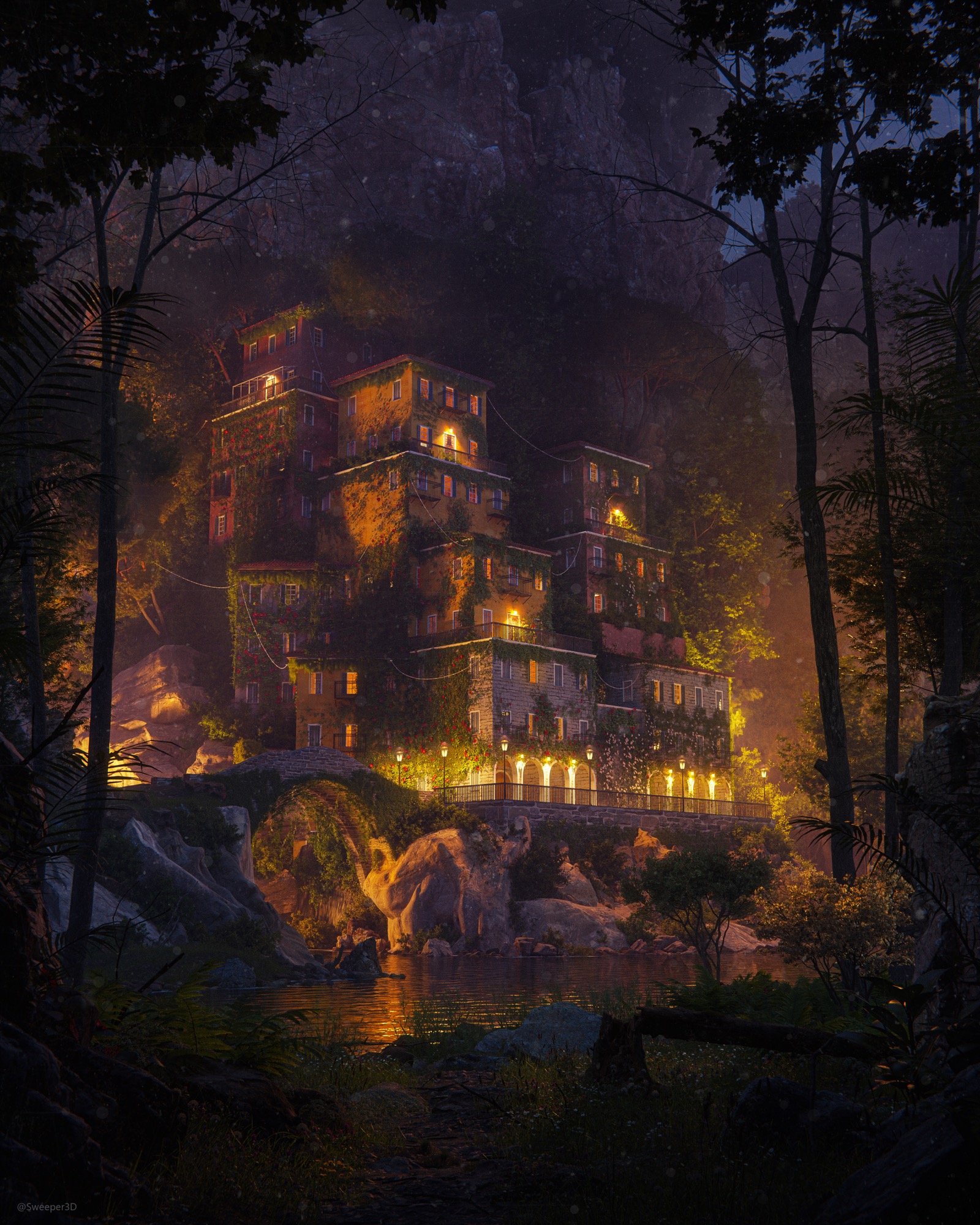 Observing, by Sweeper3D | Scrolller