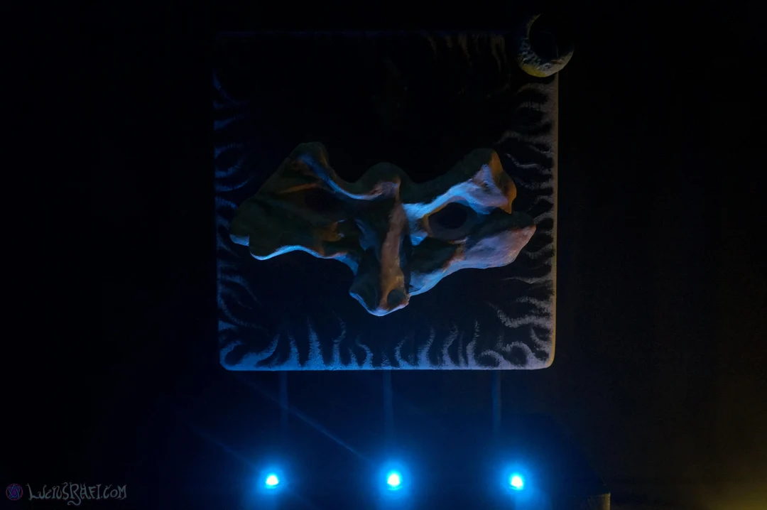 Strange Encounter, by me, Air-dry clay and wood, 2023 | Scrolller