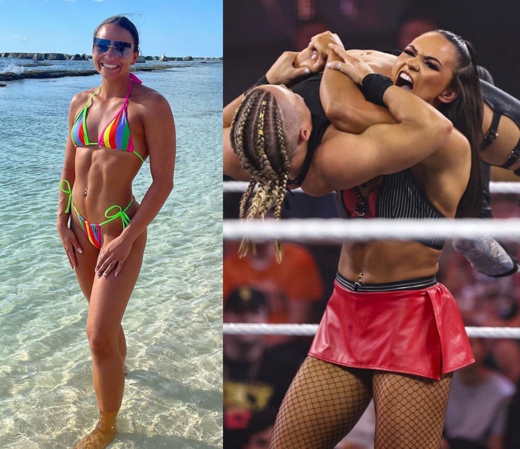 Professional wrestler Kiana James | Scrolller