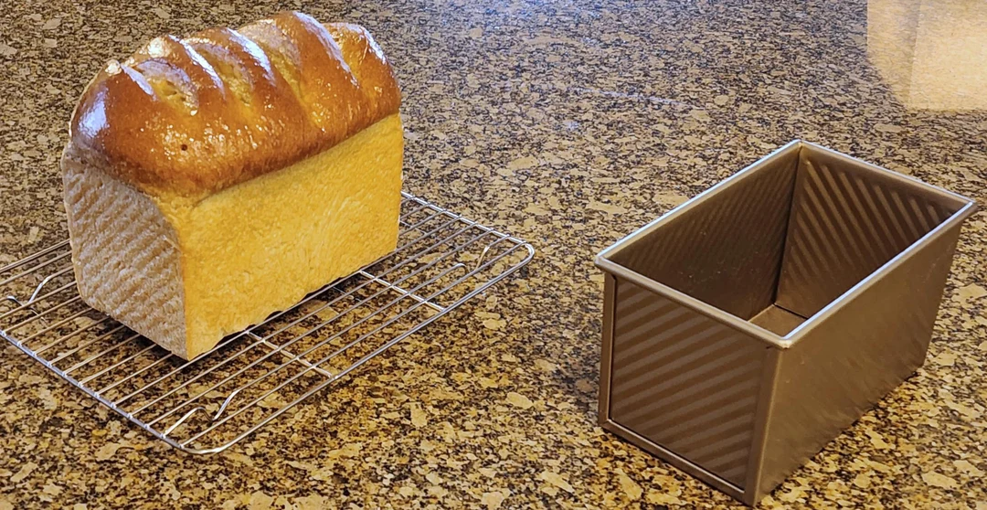 First attempt with Pullman loaf pan | Scrolller
