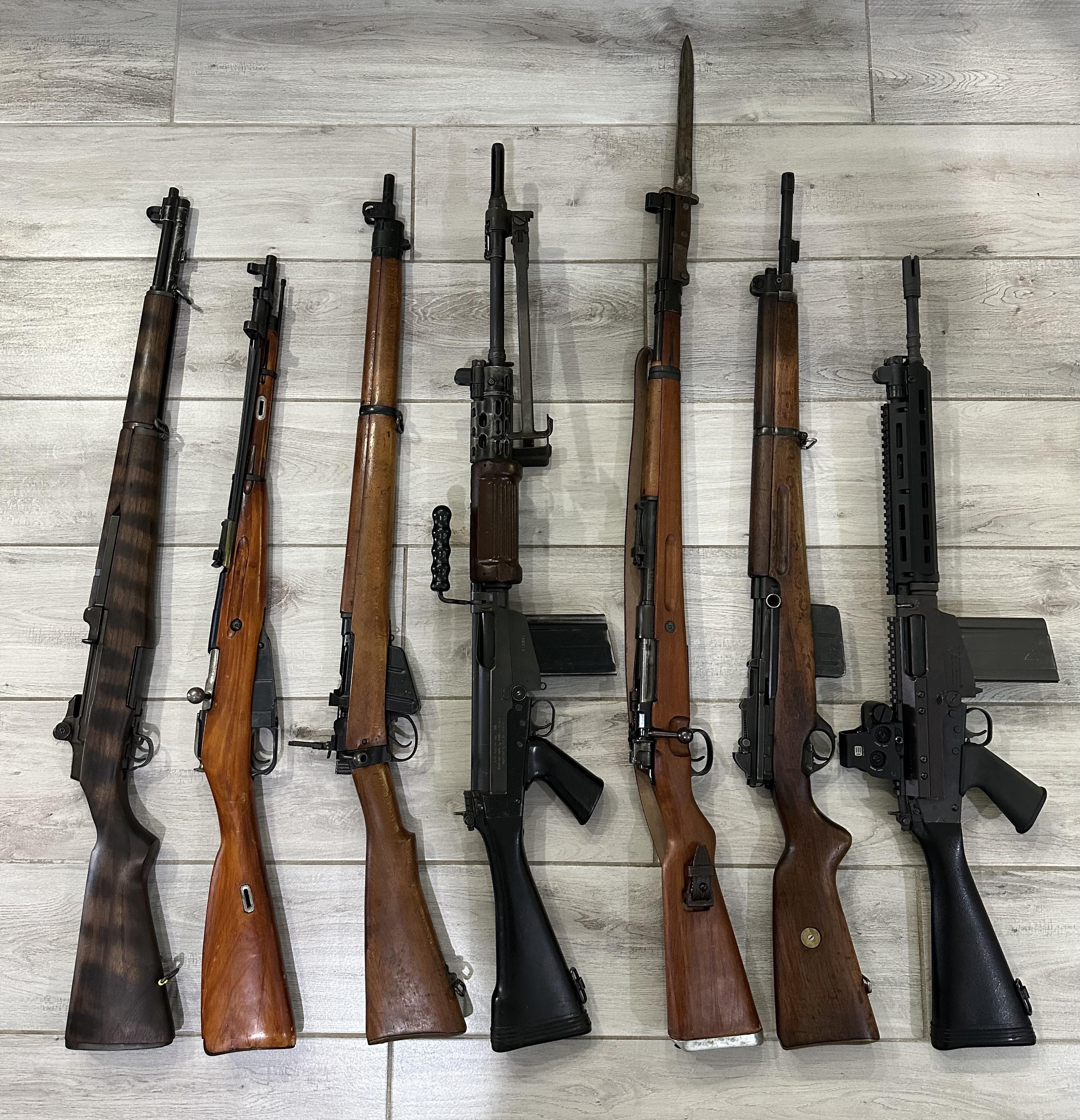 A few milsurps/battle rifles in my collection | Scrolller