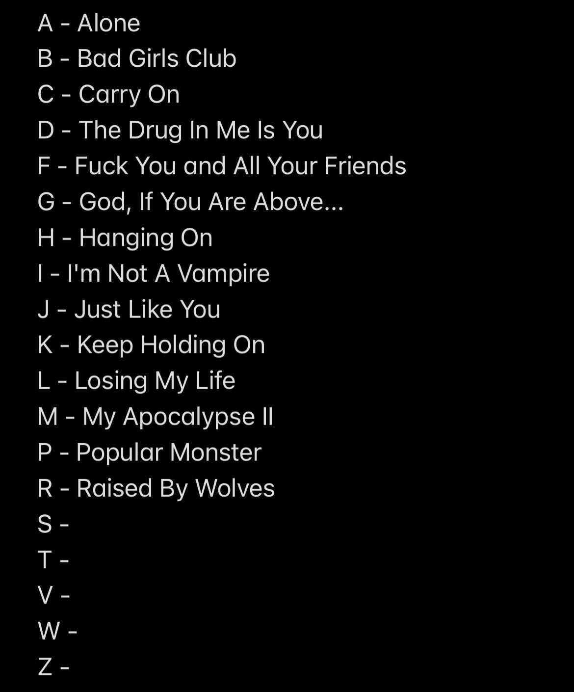 Discover more like FallingInReverse: Round ten is over! Raised By Wolves wins! and Related ...