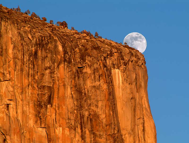 Moonrise, El Capitan [800x607](OC) | Scrolller