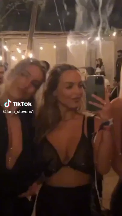 Partying in her bra | Scrolller