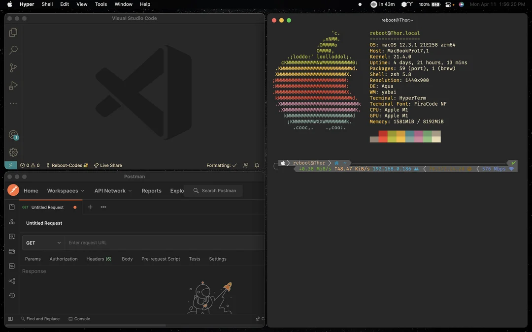 [Yabai] Eh, it works. | Scrolller