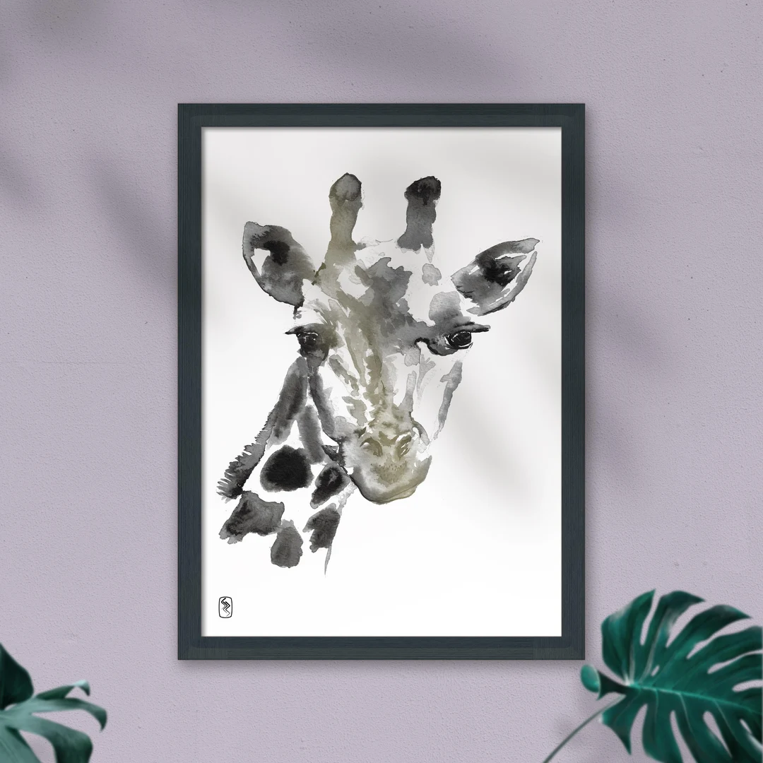 I painted a giraffe | Scrolller