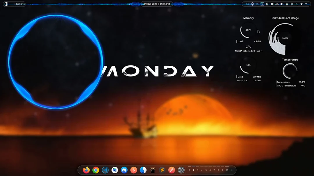[OC] NCS Spectrum for GLava on Linux | Scrolller