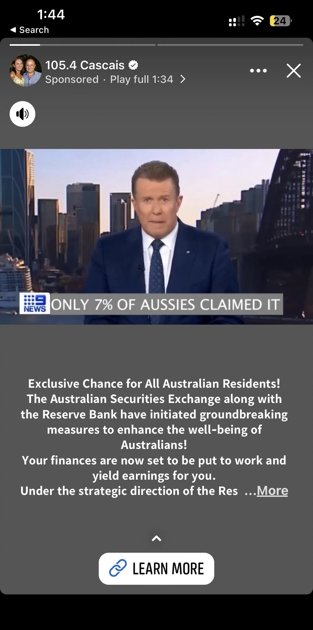 Deepfake ads with Aussie news reader | Scrolller